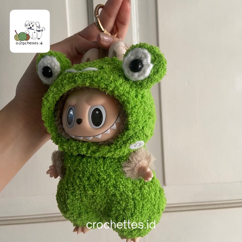 Crochet Labubu Clothes, Crochet Labubu Outfit, Clothes for Labubu ...