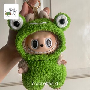 Crochet Labubu Clothes, Crochet Labubu Outfit, Clothes for Labubu ...