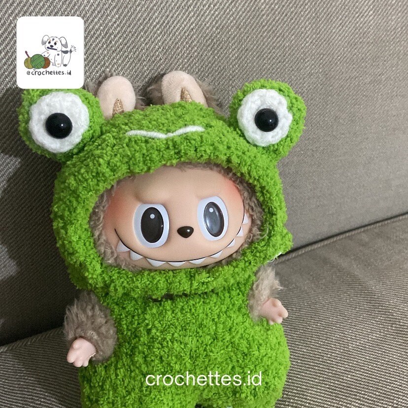 Crochet Labubu Clothes, Crochet Labubu Outfit, Clothes for Labubu ...