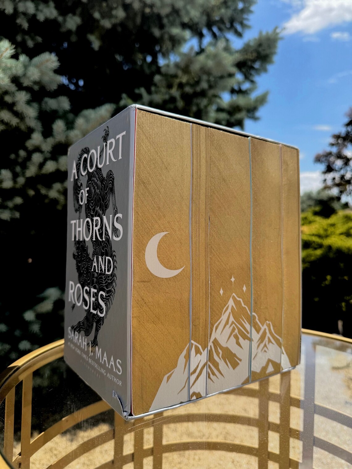 A Court of Thorns and Roses Box Set Sprayed Edges - Velaris - Sarah J ...