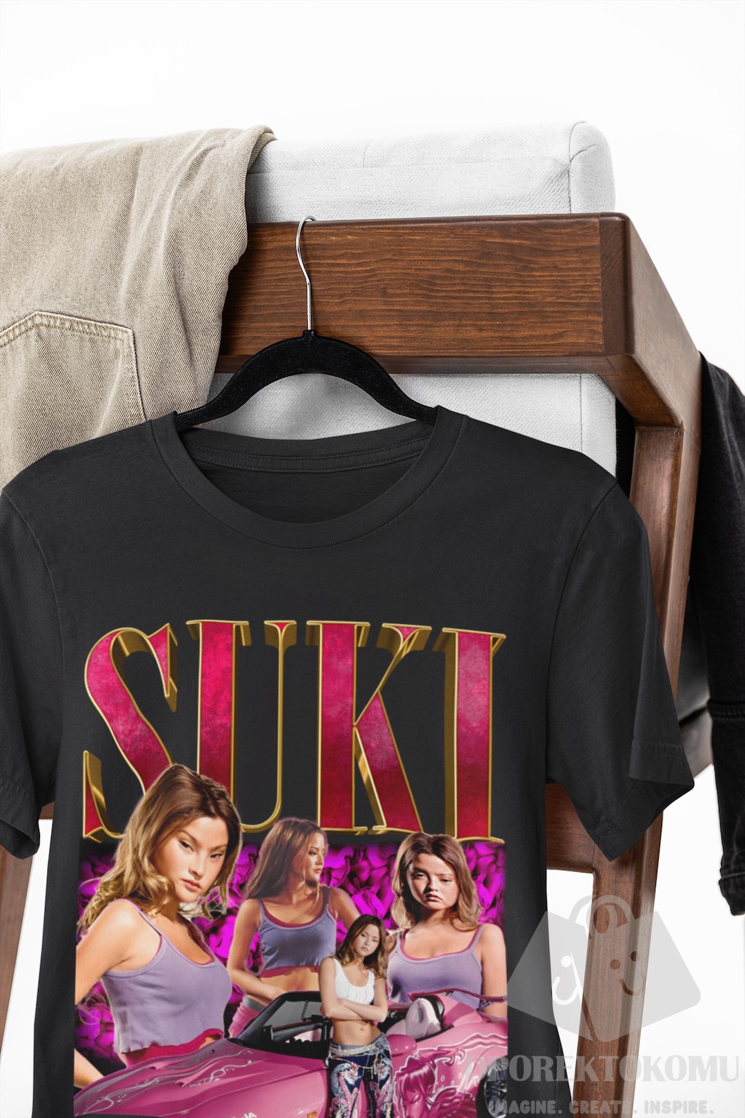 Vintage DEVON AOKI Suki Furious Shirt,suki T Shirts,suki Homage,suki ...