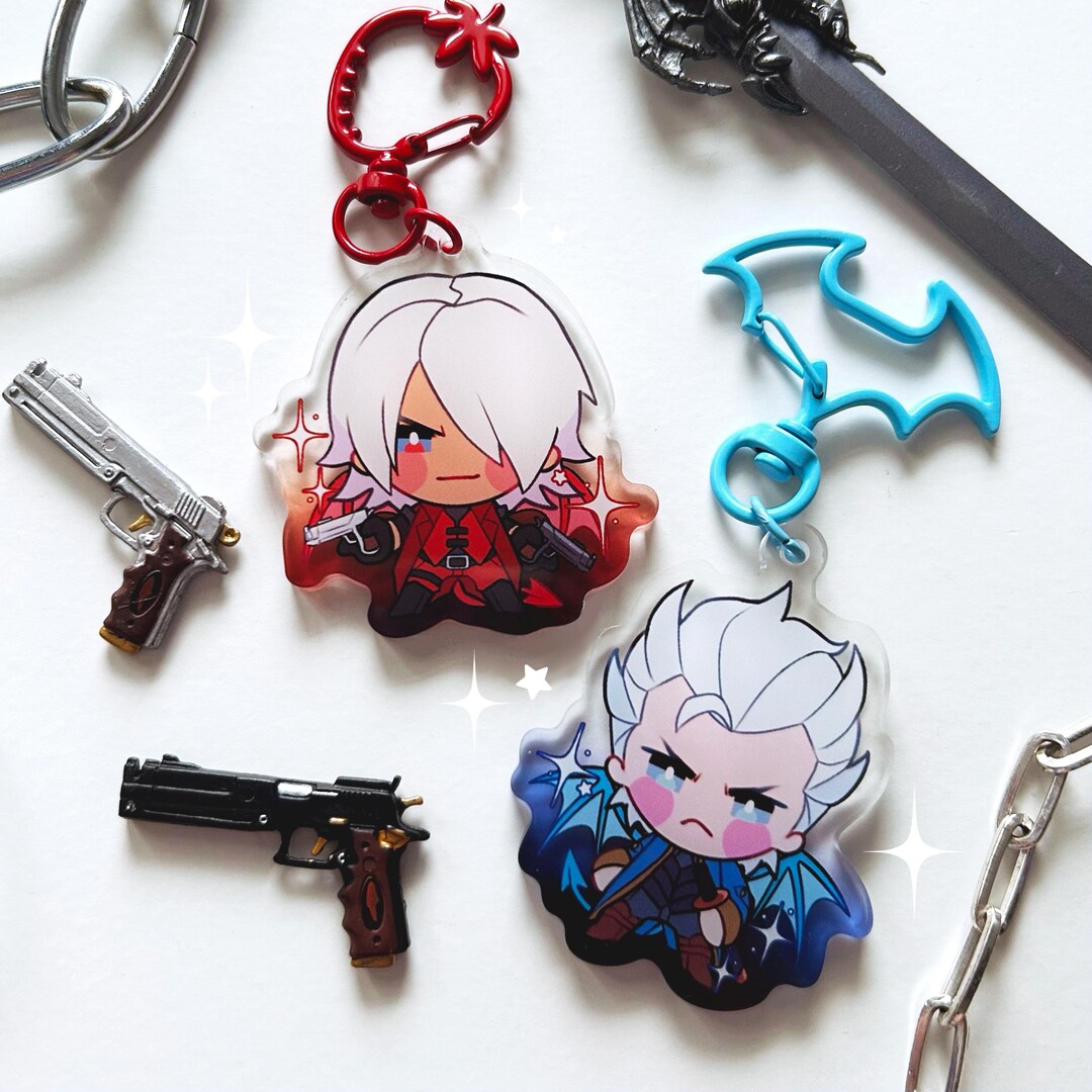NEW! CRYING DEVIL Keychains - Etsy