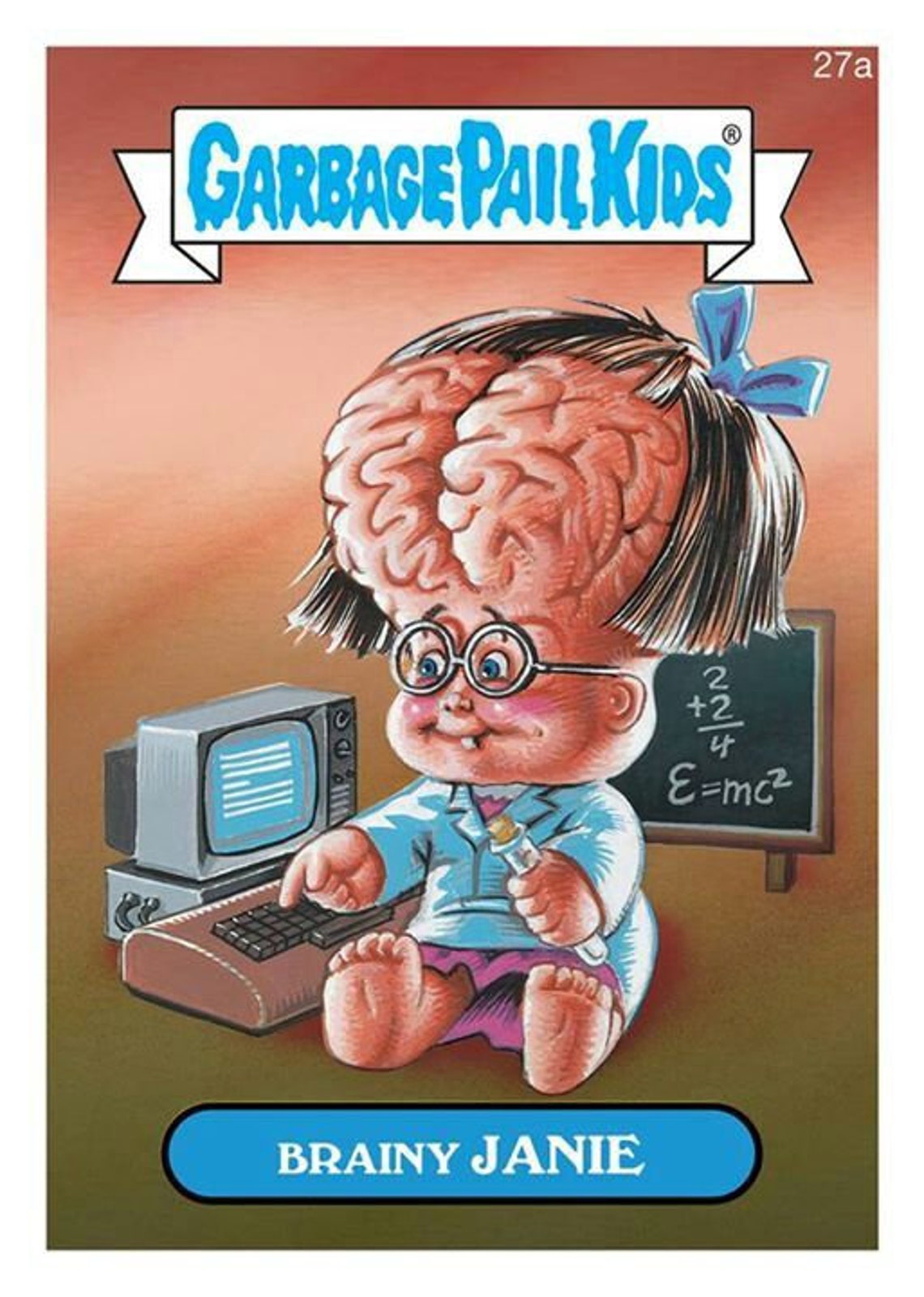 Garbage Pail Kids Custom Doll Brainy Janey - Etsy