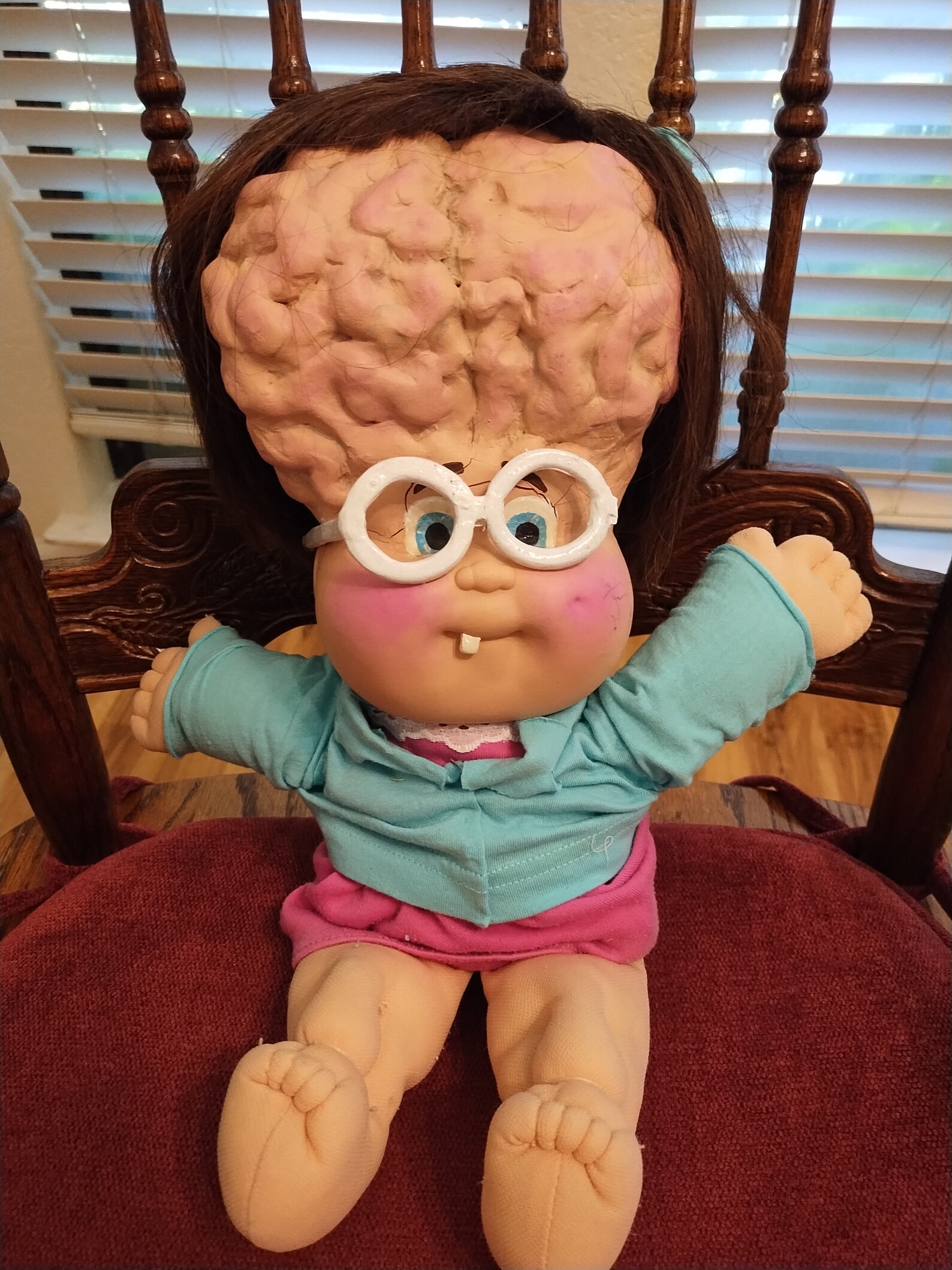 Garbage Pail Kids Custom Doll Brainy Janey - Etsy