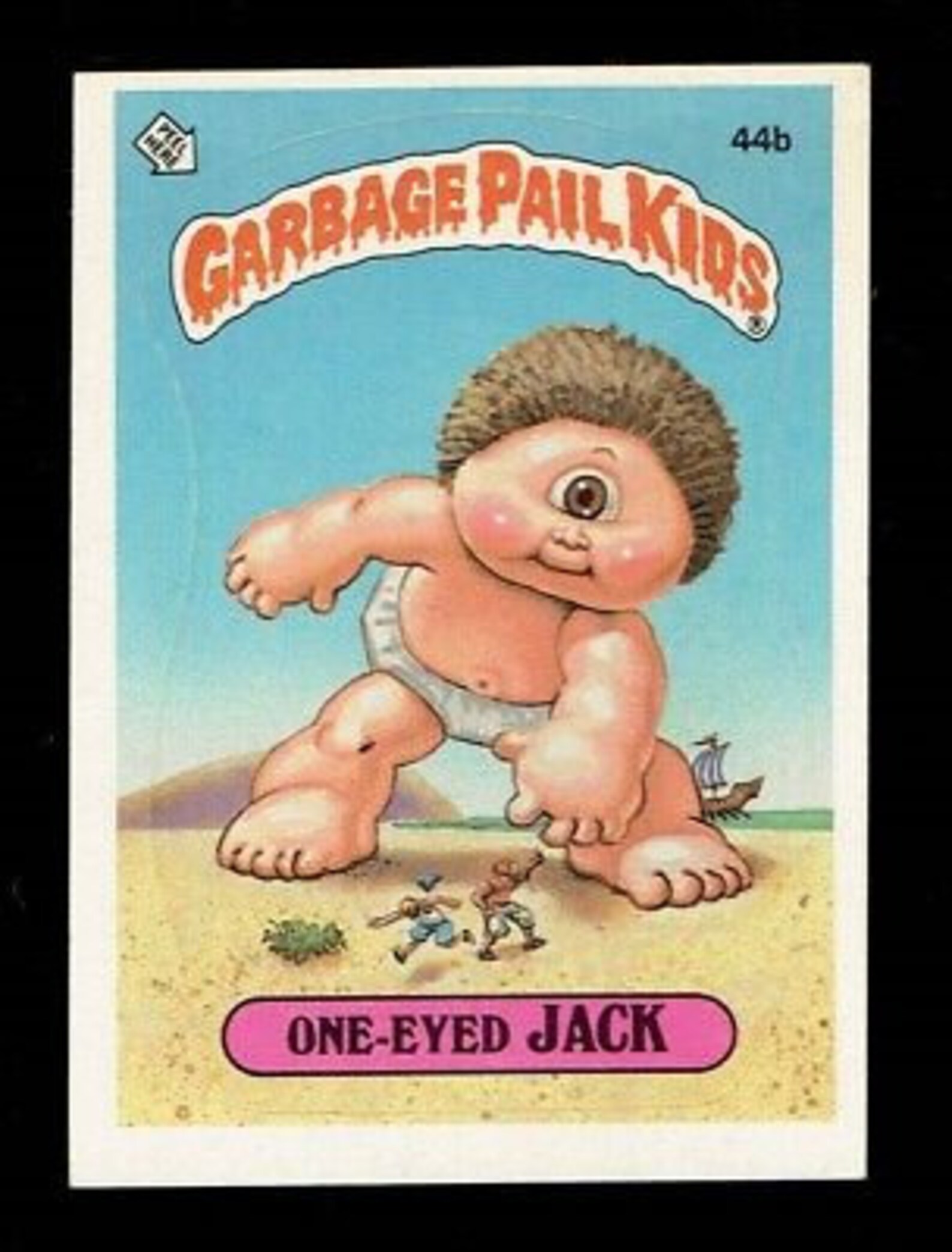 Garbage Pail Kids Custom Doll One-eyed Jack/sy Clops - Etsy