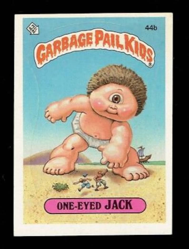 Garbage Pail Kids Custom Doll One-eyed Jack/sy Clops - Etsy