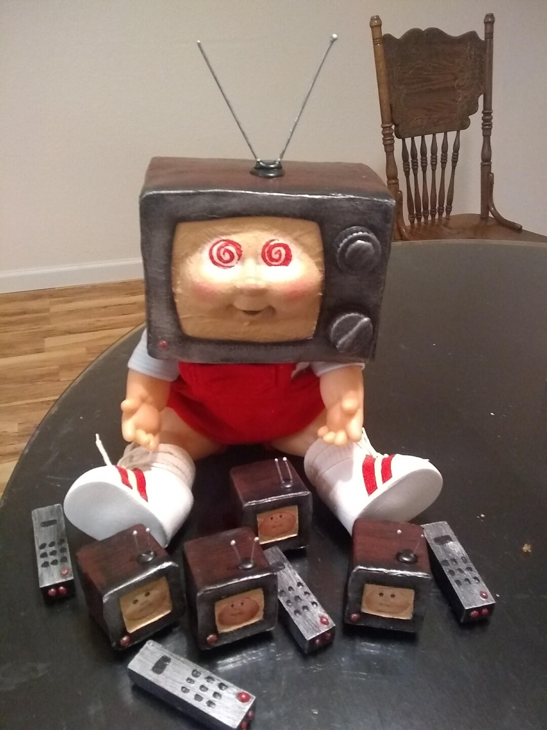 Custom Garbage Pail Kid Doll Tee-vee Stevie - Etsy