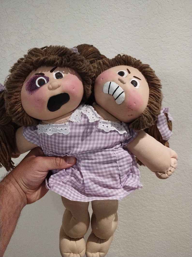 Garbage Pail Kids Custom Doll Double Heather - Etsy