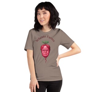 Dwight Schrute Beet Farmer Shirt, Schrute Farms Shirt, Hand Drawn ...