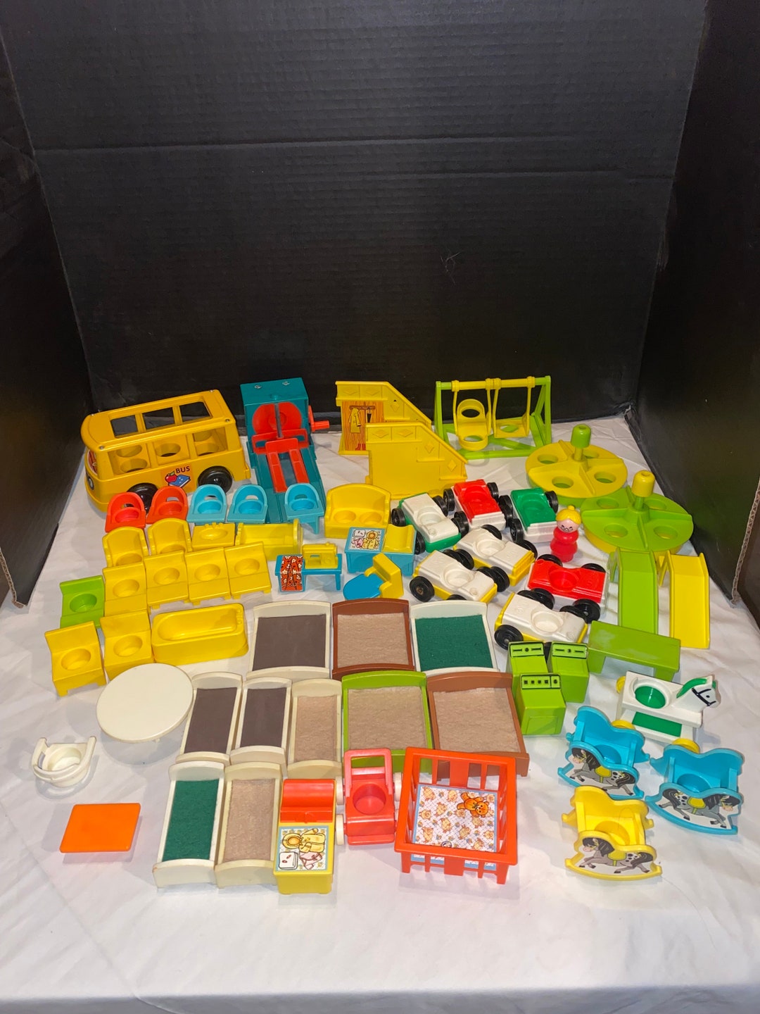 Nice Huge Lot of Fisher Price Accessories, Over 60 Pieces - Etsy
