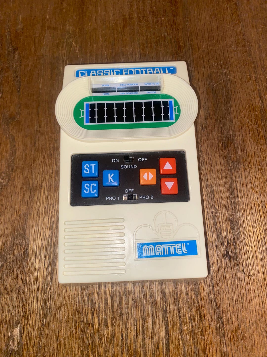 Mattel Electronic Classic Football Handheld Video Game Radio Shack 2000 ...