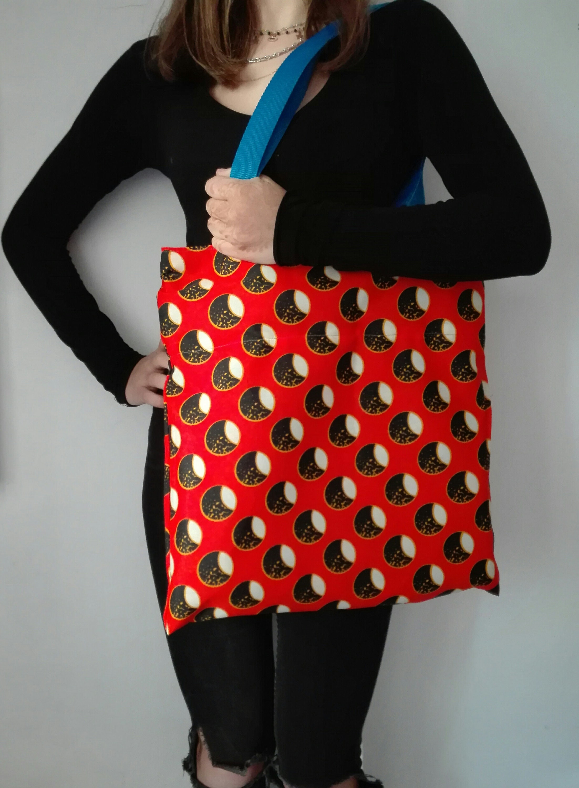 Tote Bag Grocery Bag Sac Wax Cabas Shopperbag Bag - Etsy