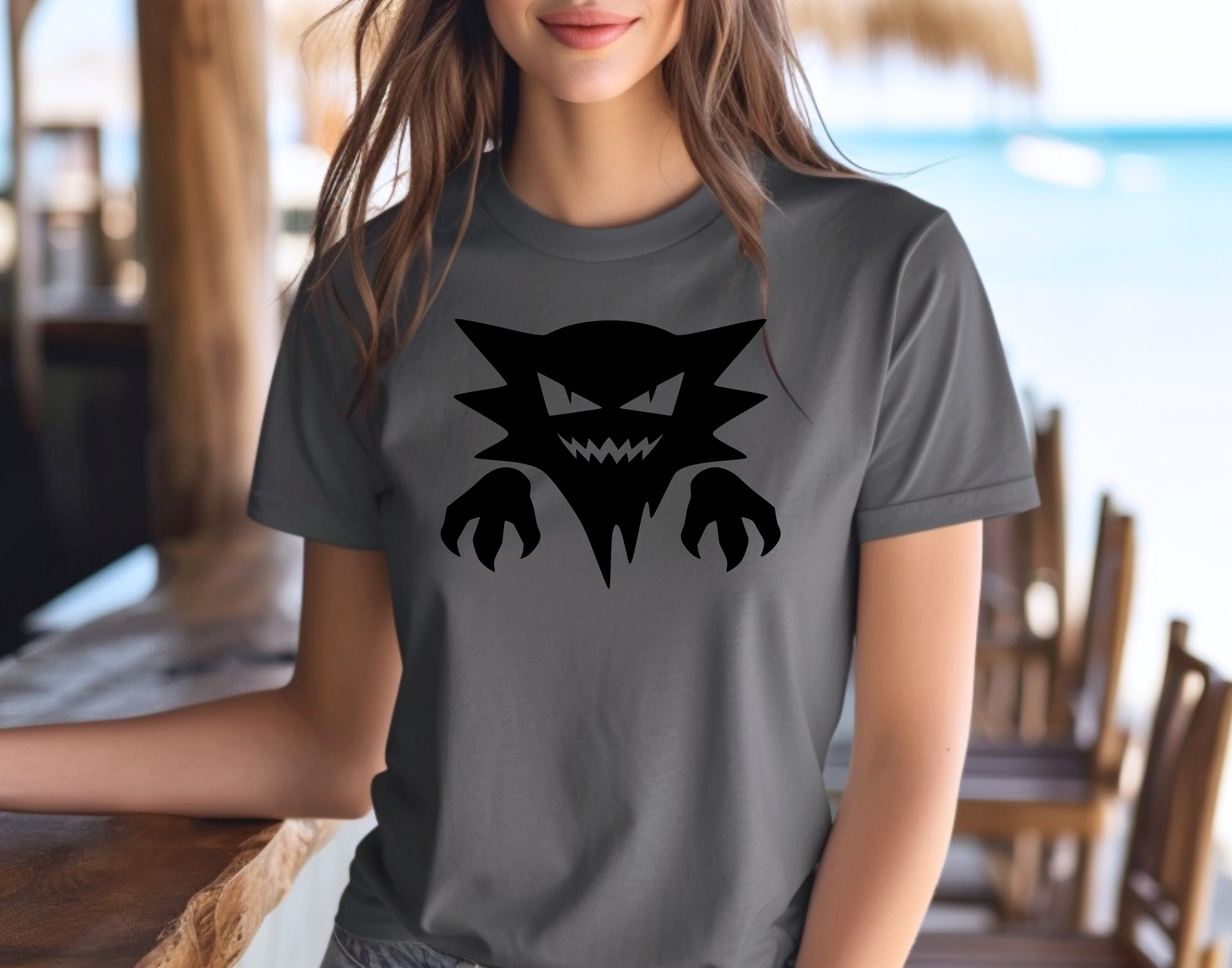 GENGAR HAUNTER GASTLY, Paquete de 3, Svg, Diseño de camiseta, Pegatina ...