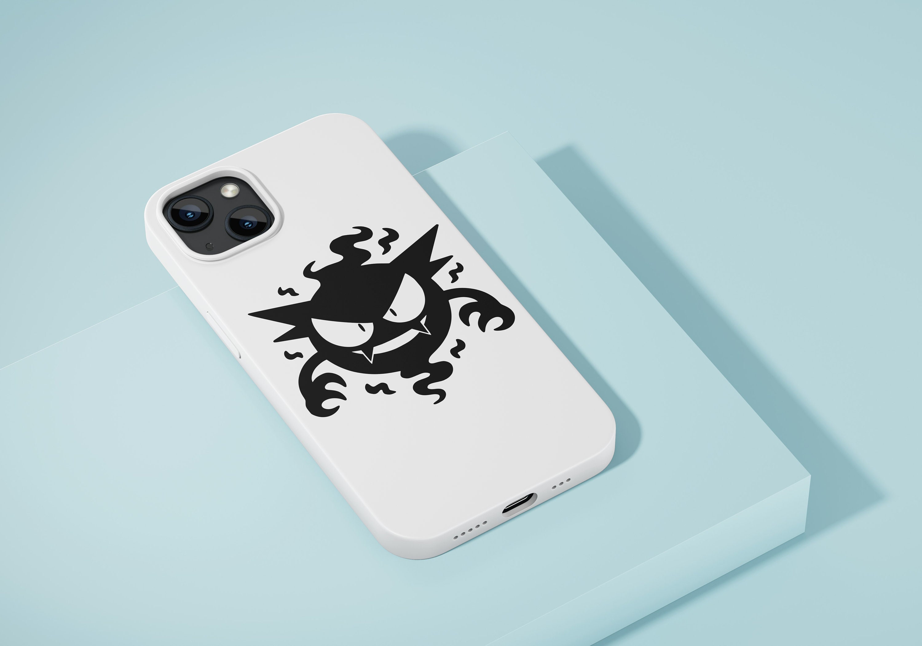 GENGAR HAUNTER GASTLY, Paquete de 3, Svg, Diseño de camiseta, Pegatina ...