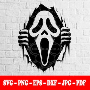 Ghostface Mask - Etsy