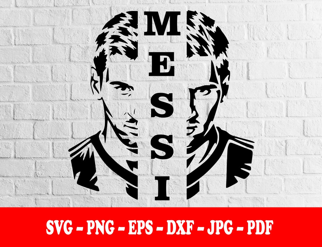 LIONEL MESSI, Svg Png, T-shirt Design, Sticker, Mug Wrap, Vector ...