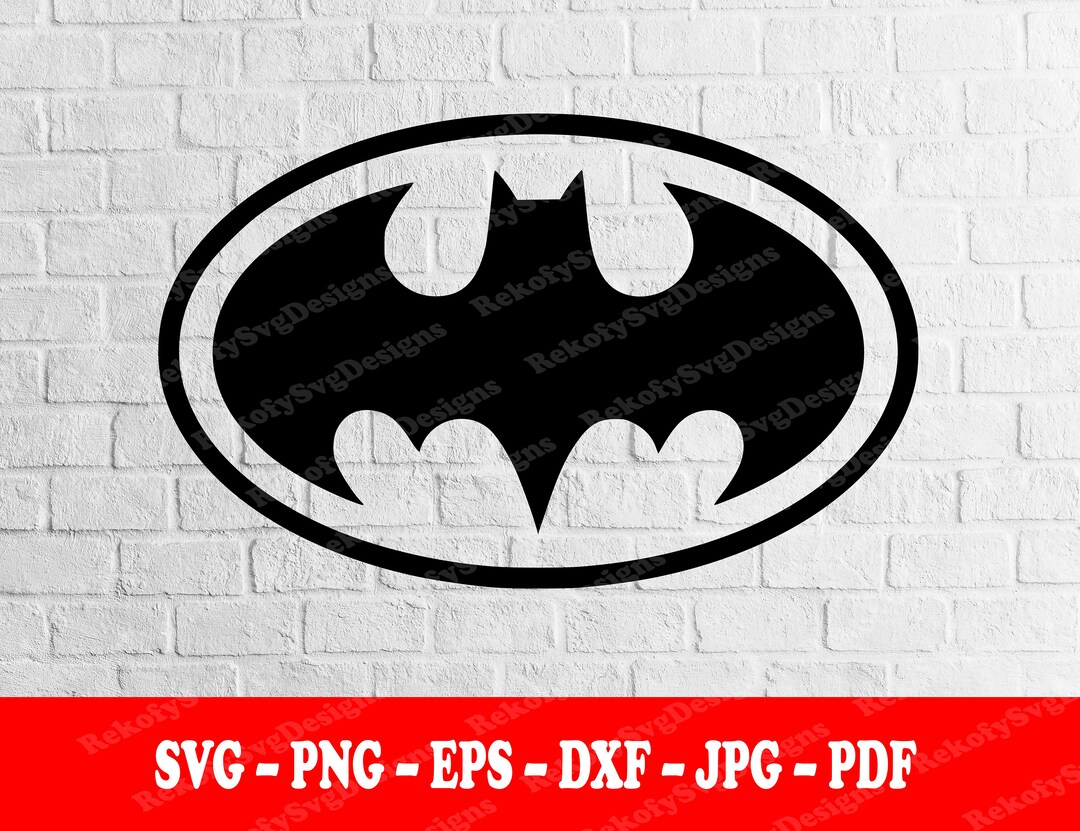 BATMAN LOGO, Svg, T-shirt, Sticker, Mug Wrap, Vector, Cricut ...