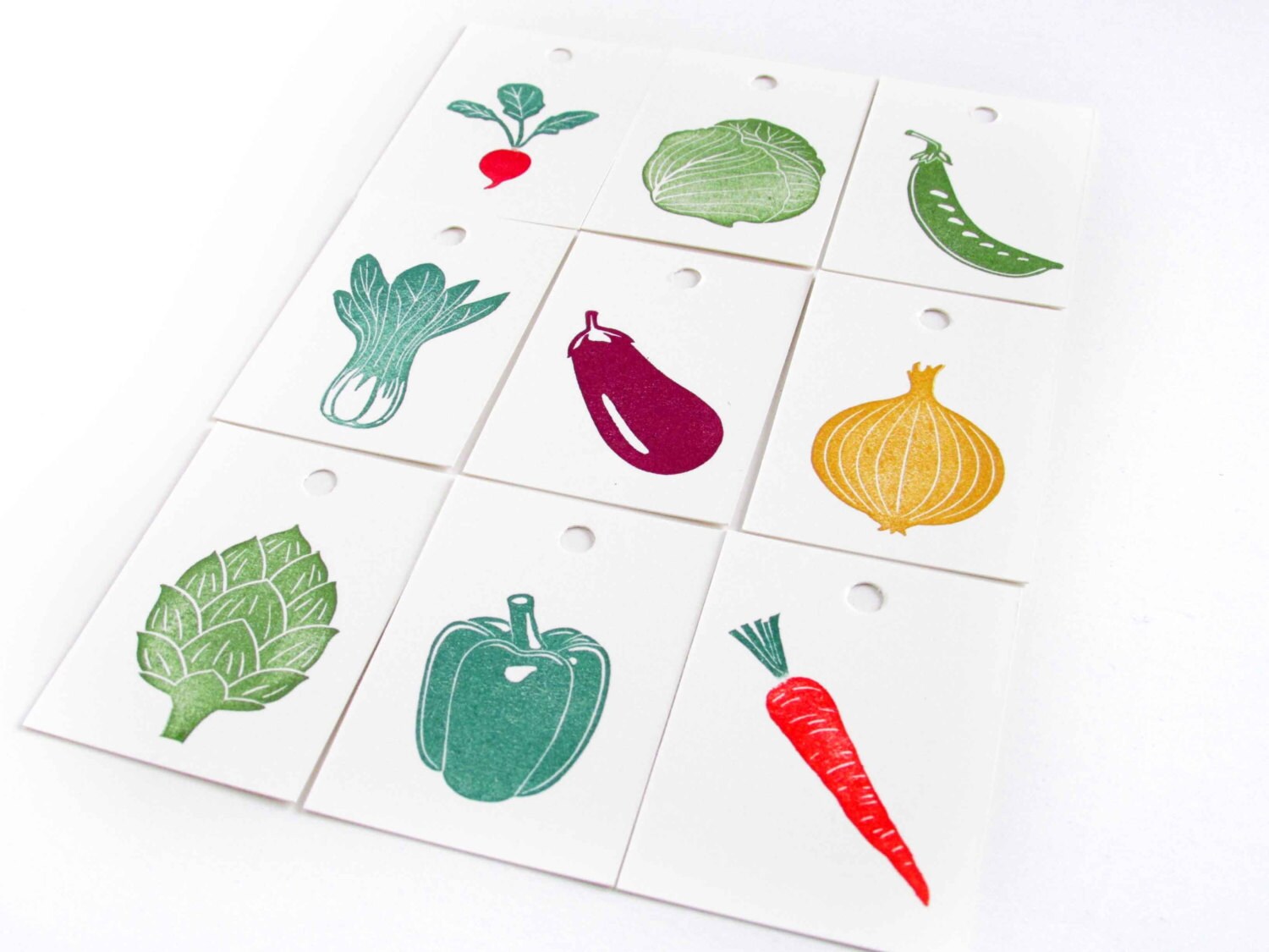 Pepper Stamp, Hand Carved Vegetable Stamp - Etsy