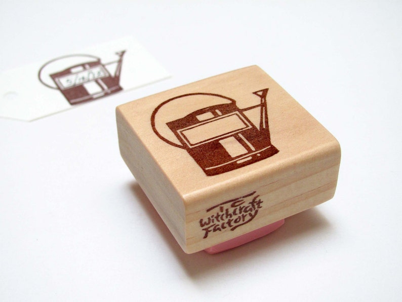 Water Can Hand Carved Rubber Stamp - Etsy