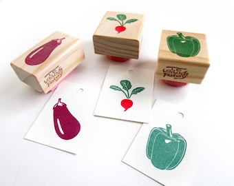 Vegetable Stamp | Etsy