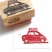 Road Trip Stamp, Hand Carved Rubber Stamp - Etsy