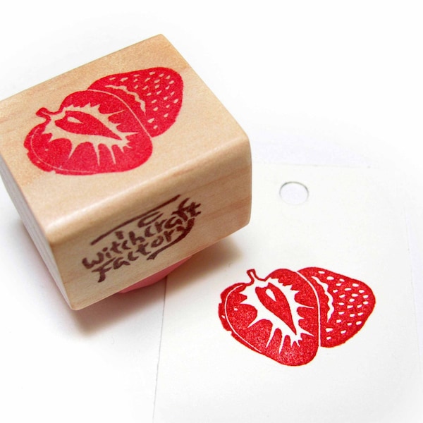 Strawberry Stamp - Etsy