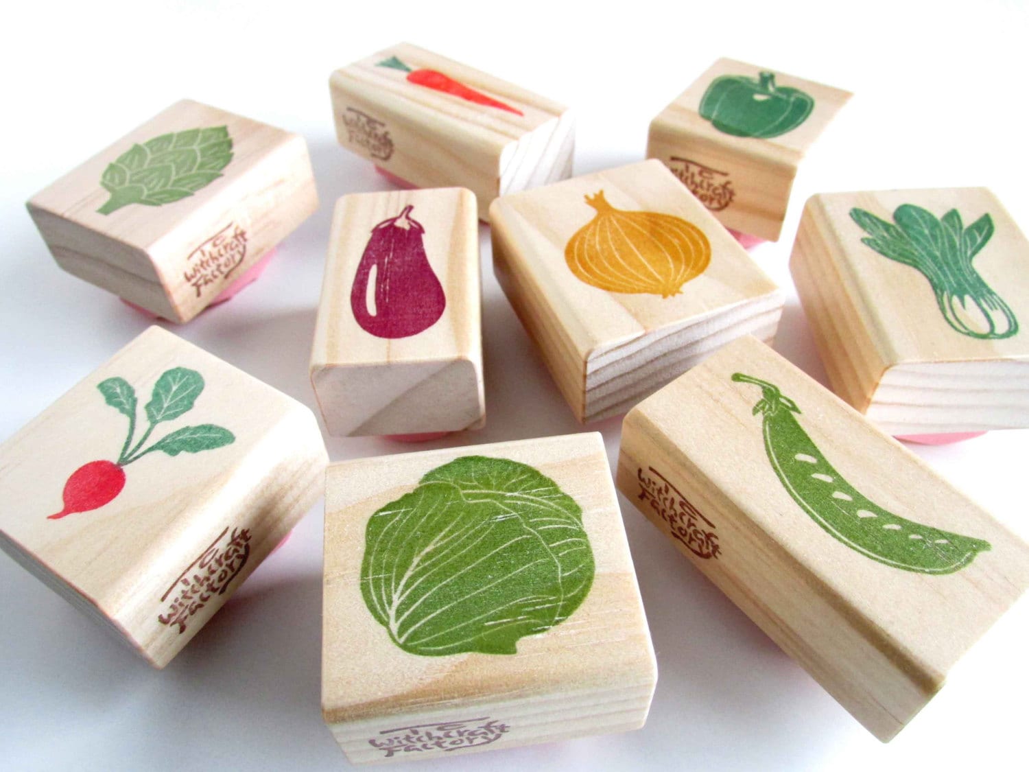 Cabbage Stamp Hand Carved Vegetable Stamp | Etsy