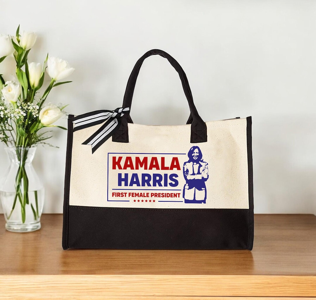 Kamala Harris First Female President Tote Bag, for the People Tote Bag ...