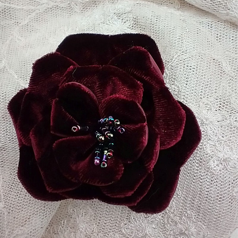 Beaded Velvet Fabric - Etsy