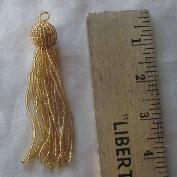 Metallic Tassel - Etsy