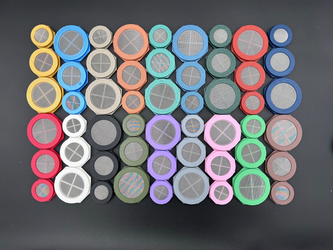 Standard Threaded Vents. Stainless Steel Mesh Included. - Etsy