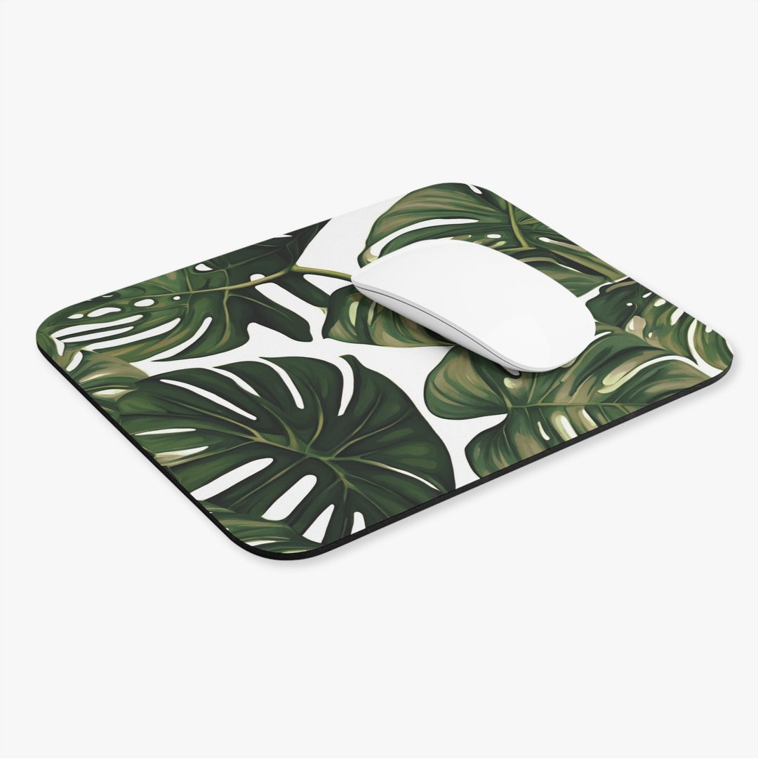 Monstera Plant-mouse Pad rectangle - Etsy