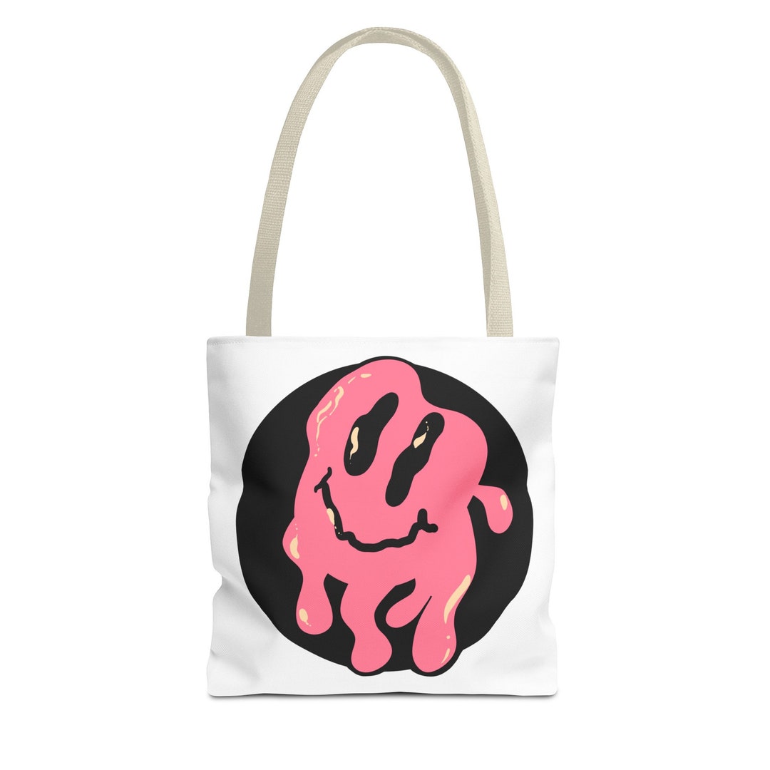 Droopy Smiley-tote Bag AOP - Etsy
