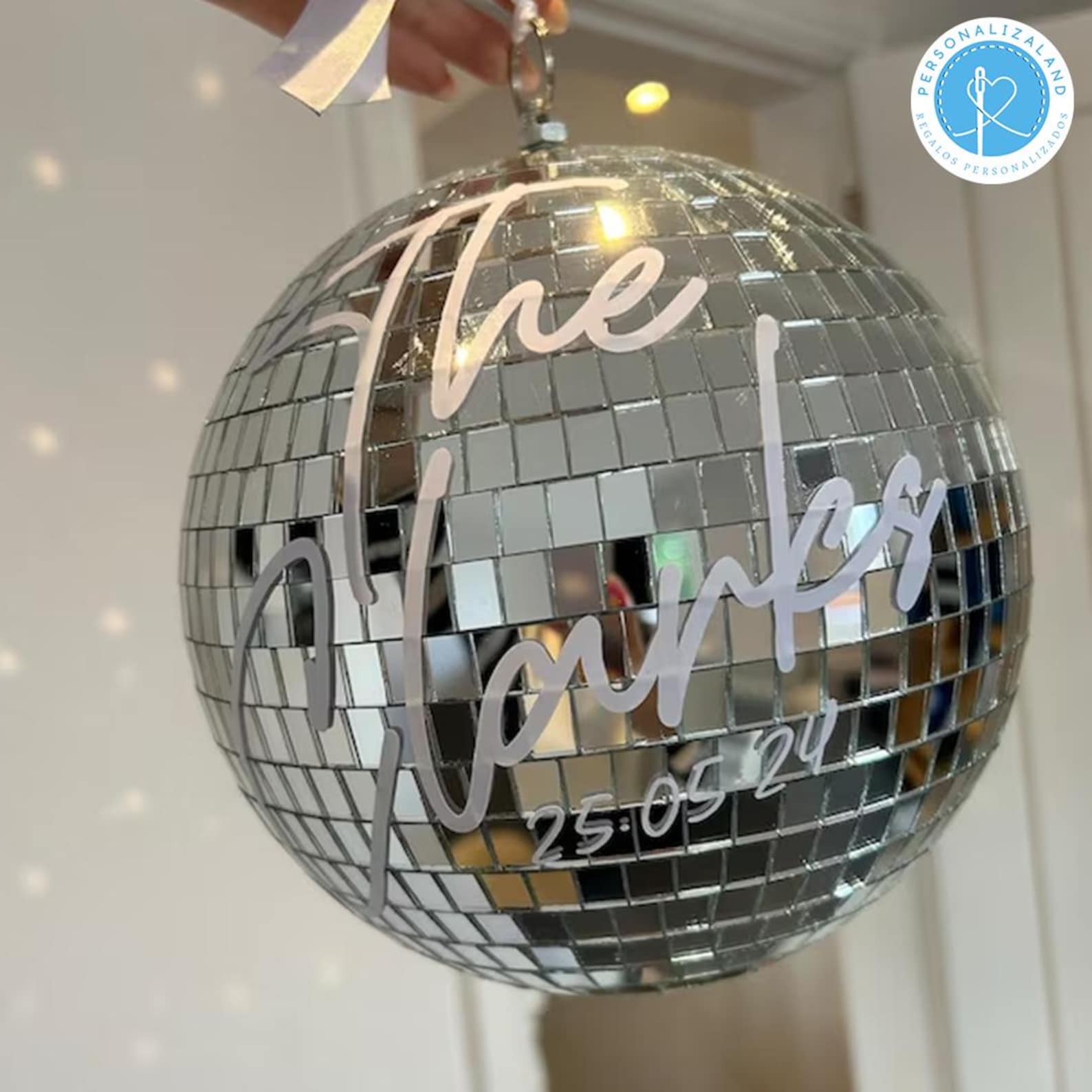 Personalized Disco Ball. Sparkling Crystal Ball for Parties and Events ...