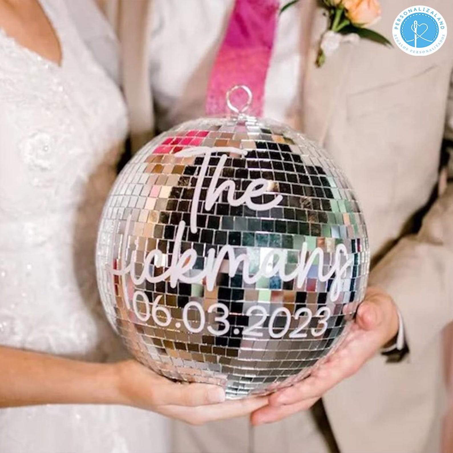 Personalized Disco Ball. Sparkling Crystal Ball for Parties and Events ...