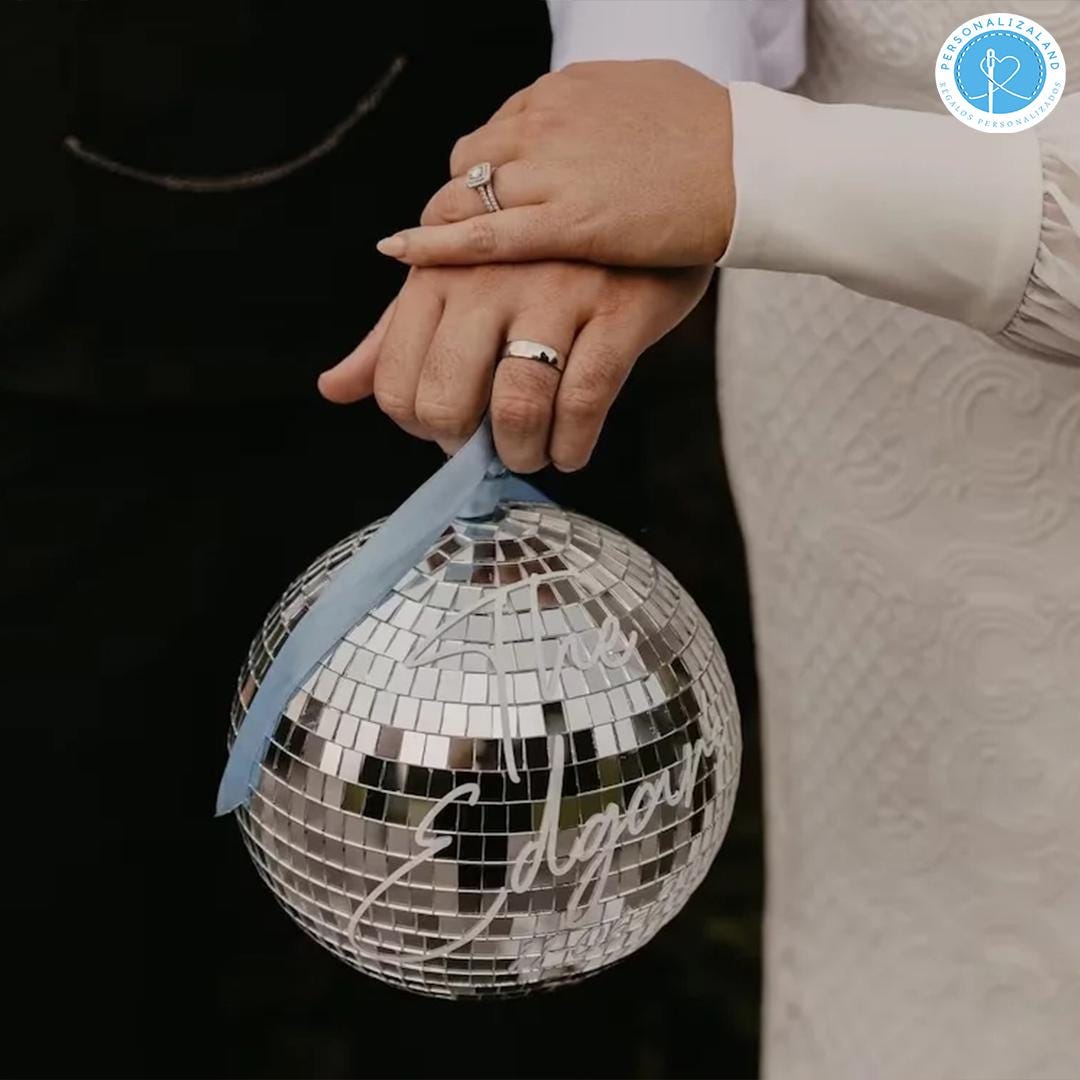 Personalized Disco Ball. Sparkling Crystal Ball for Parties and Events ...
