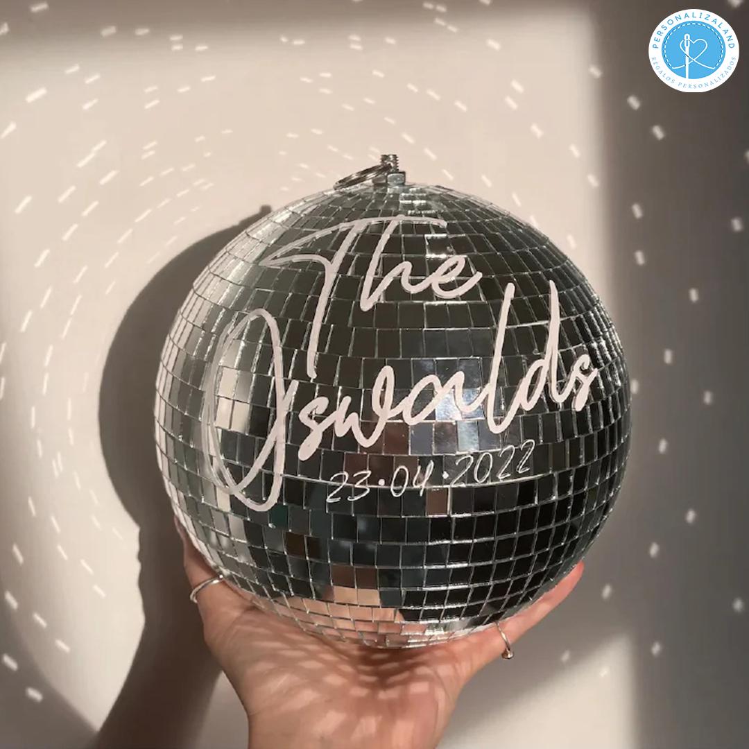 Personalized Disco Ball. Sparkling Crystal Ball for Parties and Events ...