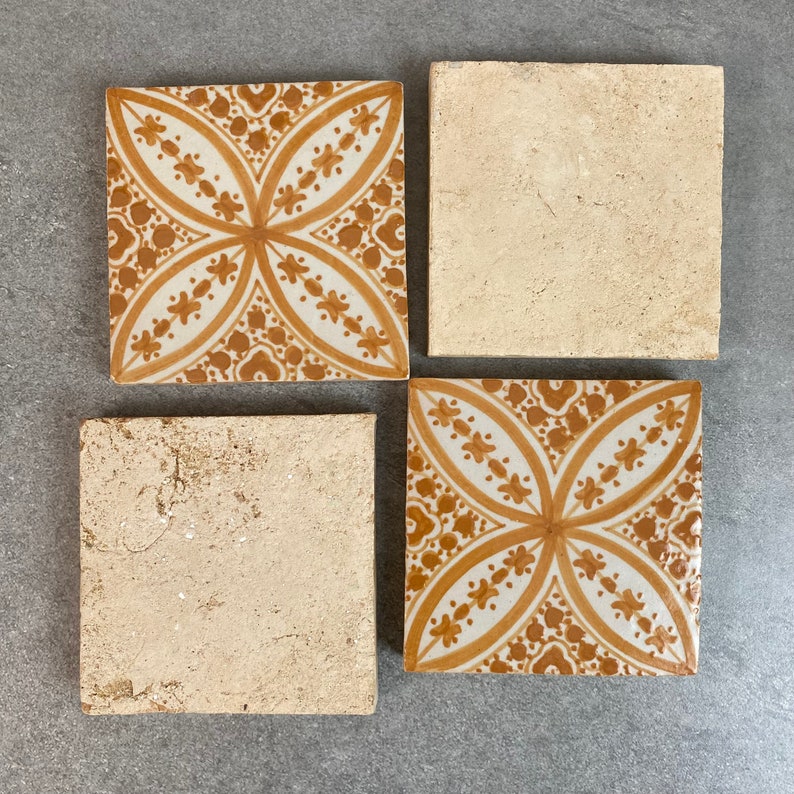 Handmade Moroccan Tiles Artisan Crafted Hand-painted Home Decor Tiles ...