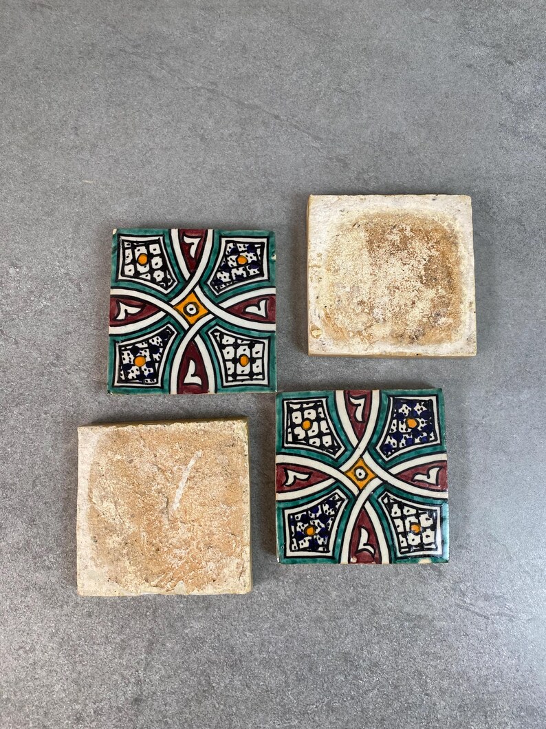 Ceramic Tiles 10/10cm Hand-painted Home Decor Tiles Bathroom Tiles. - Etsy