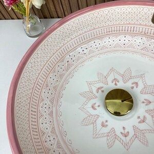 Bathroom Vessel Sink Hand-painted Basin. - Etsy