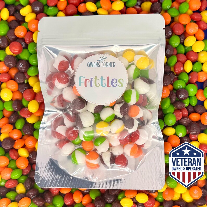 Freeze Dried Original Frittles Candy, Gluten Free Astronaut Food, Space ...