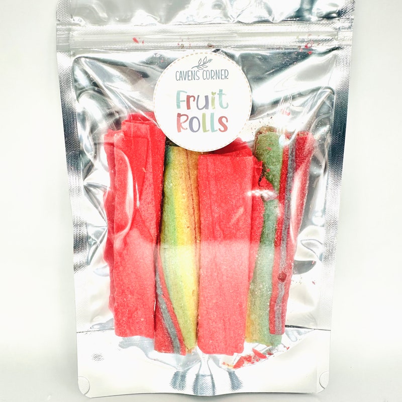 Freeze Dried Fruit Roll Ups - Etsy