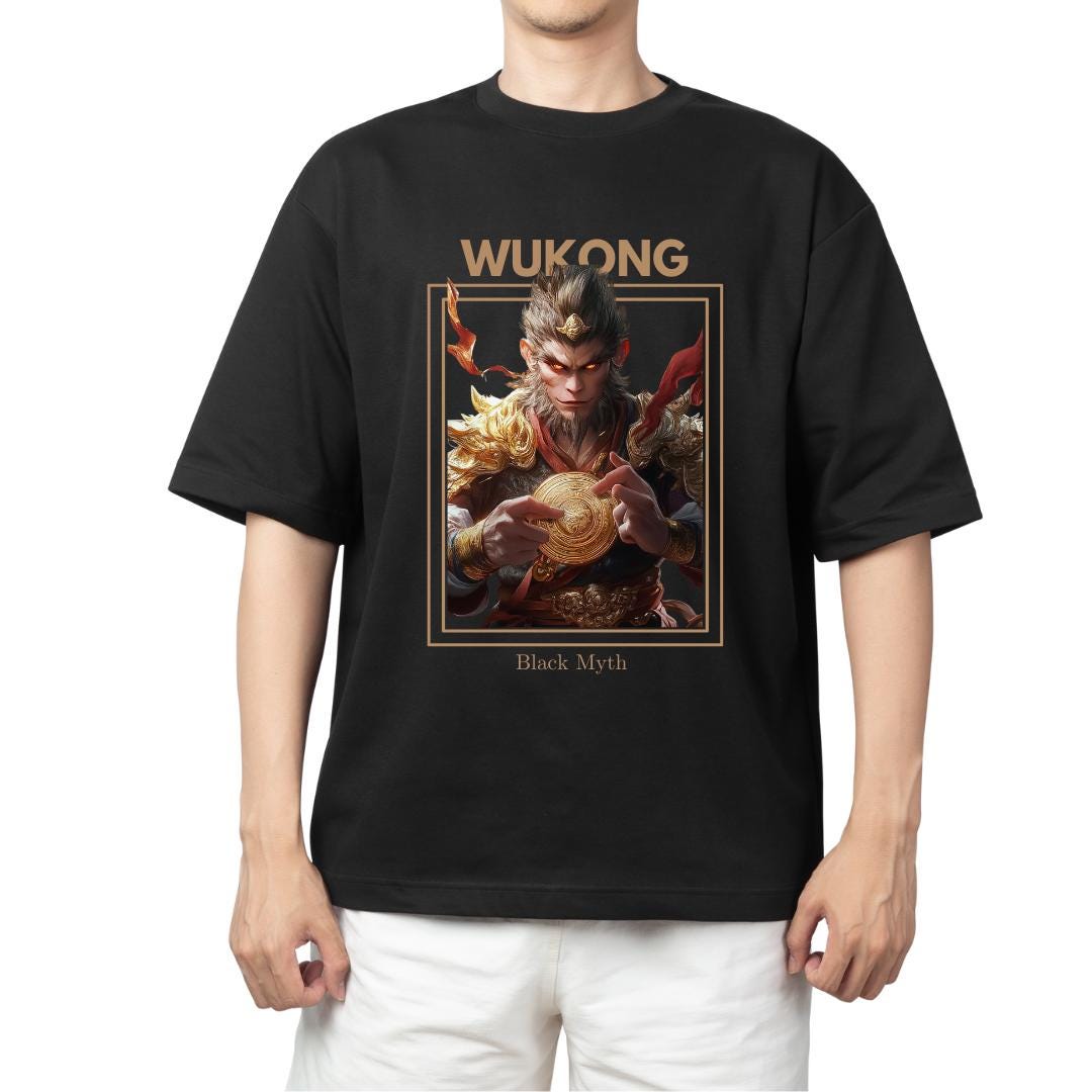 Black Myth WUKONG T-shirt, Wukongt-shirt, Game Science Shirt - Etsy