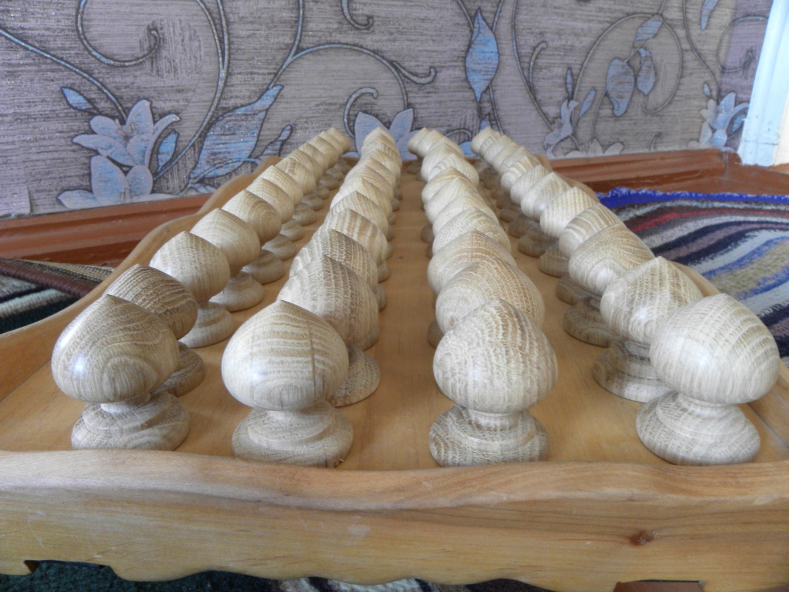 Custom Wood Finials 50, Ends Made of Oak Wood - Etsy
