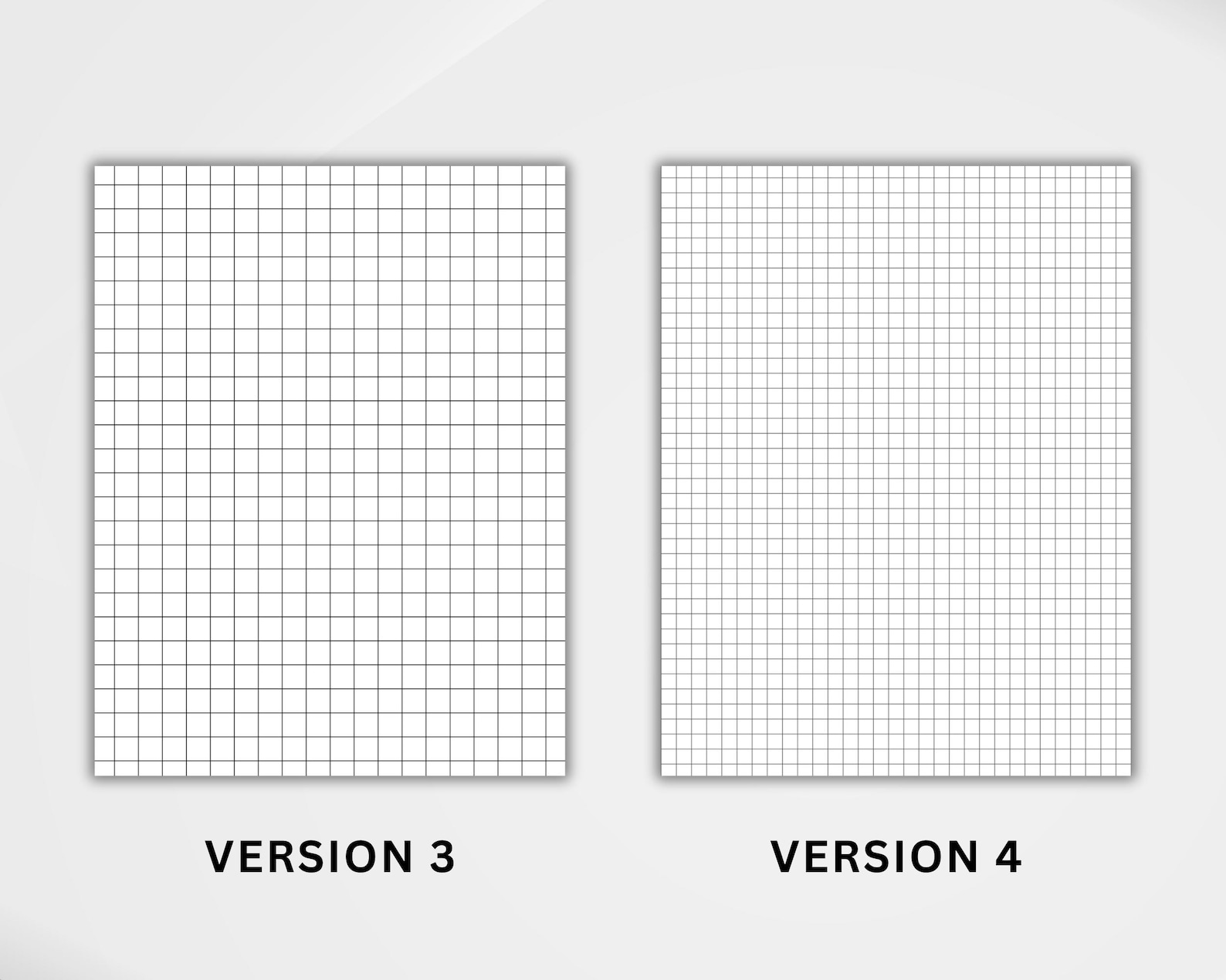 Graph Paper Bundle Printable, Graph Grid Paper, Squared Paper Digital ...