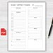 Printable Daily Office Tasks. Office To-do List Planner. Office Task ...