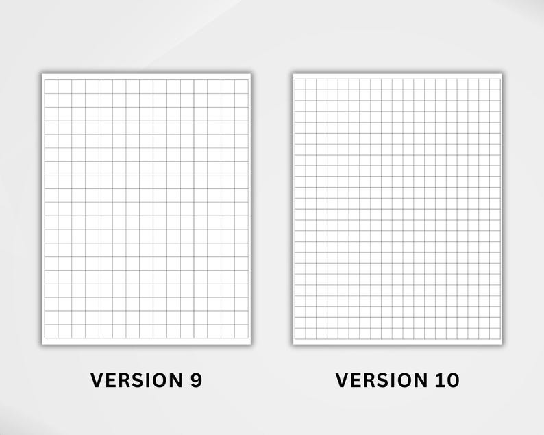 Printable Graph Paper Bundle. Graph Grid Paper. Squared Paper Digital ...