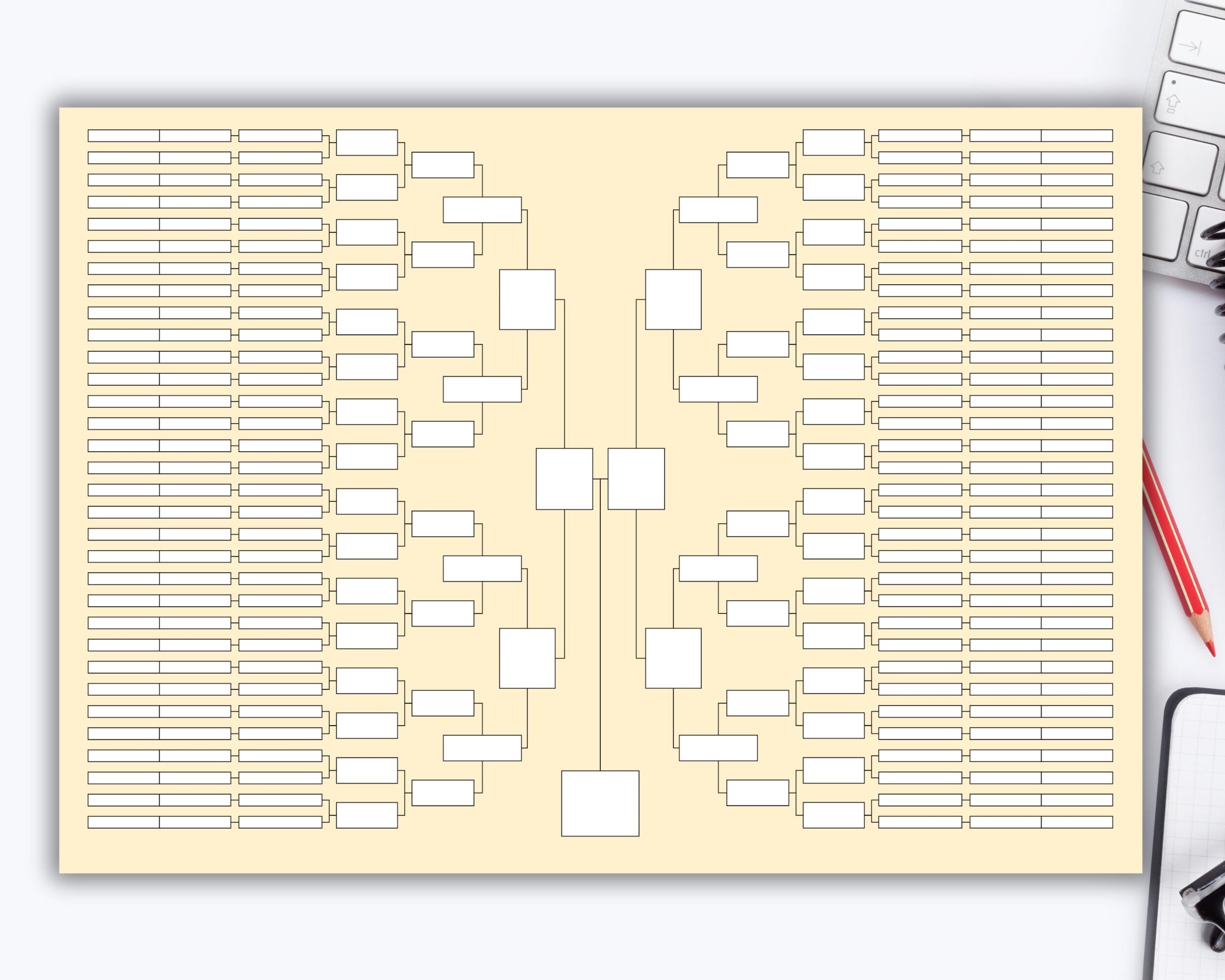 8 Generation Family Tree Chart, Genealogy Template, Printable Ancestry ...