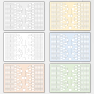 8 Generation Family Tree Chart, Genealogy Template, Printable Ancestry ...