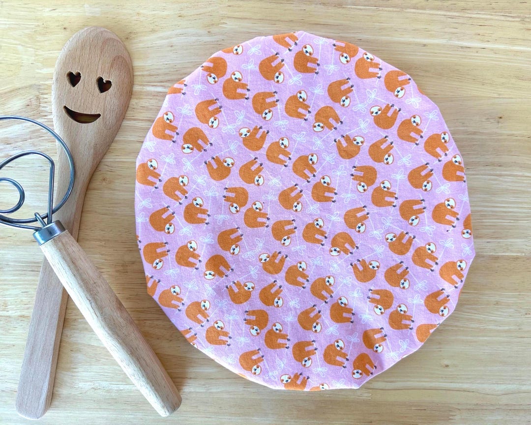 Reusable Sourdough Bowl Cover - Food-safe PUL Lining Proofing Bowl ...